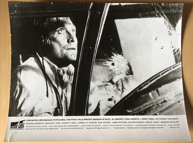 ERSTER SIEG JOHN Wayne Henry Fonda Kirk Douglas EA-Aushangfoto #13 EUR ...