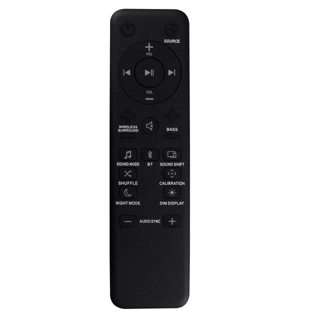 REPLACE REMOTE CONTROL for BAR/2.1/3.1/5.1 BAR 5.1 Sound Bar Z4F18400 £ ...