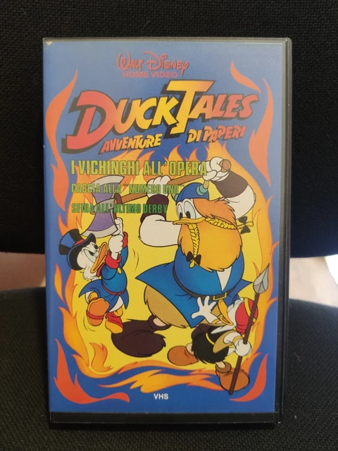 DUCKTALES I VICHINGHI All'opera - Vhs Walt Disney Vi 4206 *Rarissima ...