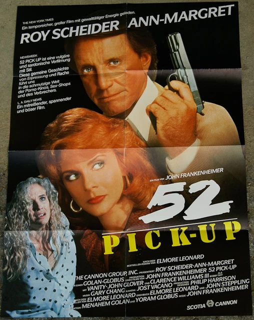 52 PICK-UP MOVIE Poster Roy Schneider Ann-Margret (k2) £12.02 - PicClick UK