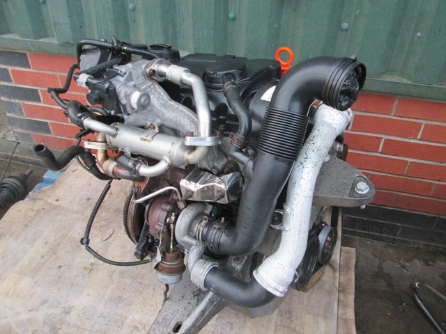 2008 VOLKSWAGEN TRANSPORTER T5 1.9 Tdi Complete Engine Brs Code 112 K £ ...