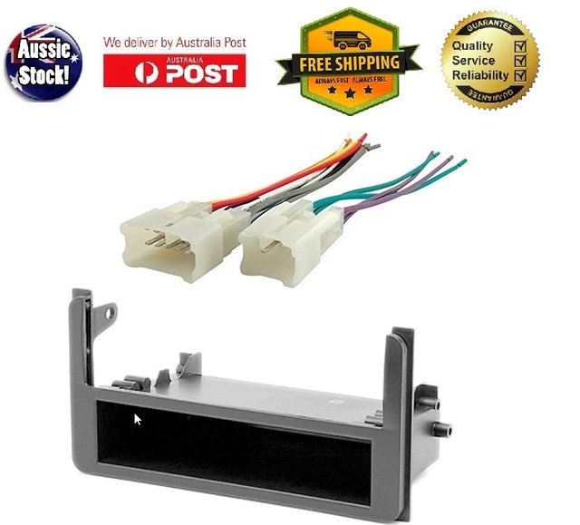FASCIA HARNESS POCKET facia Fits Toyota Double-Din Side Universal ...