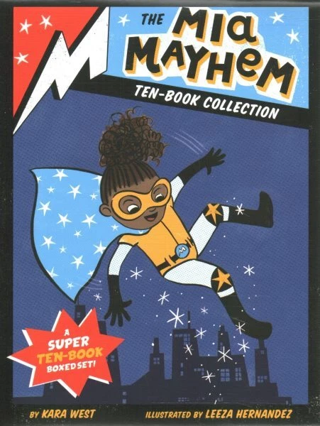 COLLECTION DE DIX livres Mia Mayhem : Mia Mayhem est un super-héros ...