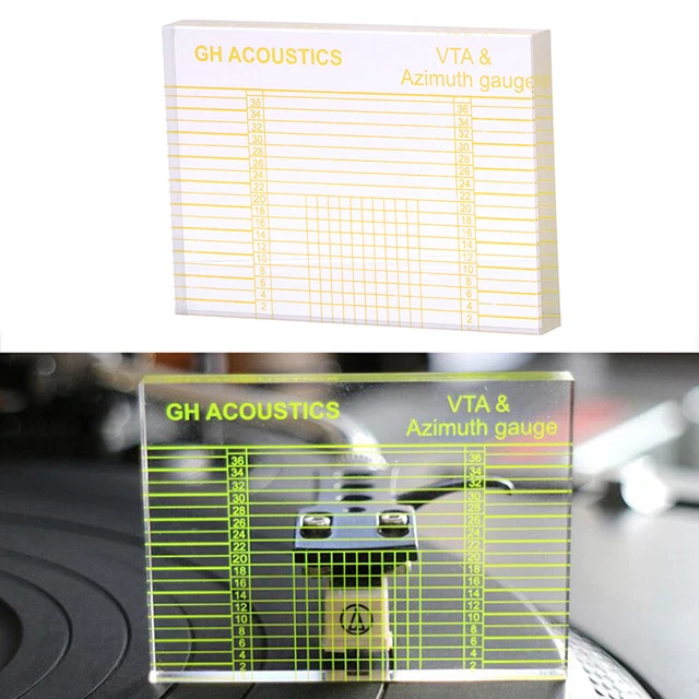VTA/CARTRIDGE AZIMUTH RULER Balance Cartridge Azimuth Ruler Headshell ...