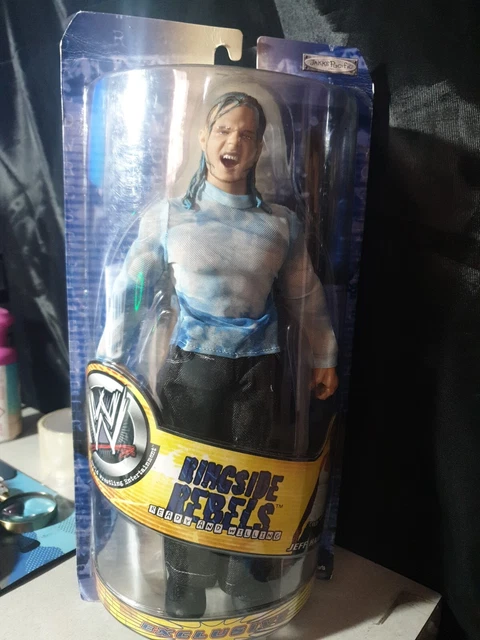 WWE RINGSIDE REBELS Ready And Willing Jeff Hardy Jakks Pacific 2002 ...