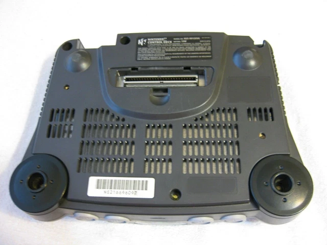 NINTENDO 64/ N64 Control Deck NUS-001 USA Console ONLY ~~WORKS GREAT ...