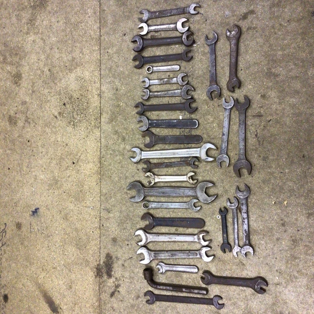 VINTAGE USA MADE Spanners Suit Army Tool Kit Willys Jeep ?x 30 £31.92 ...