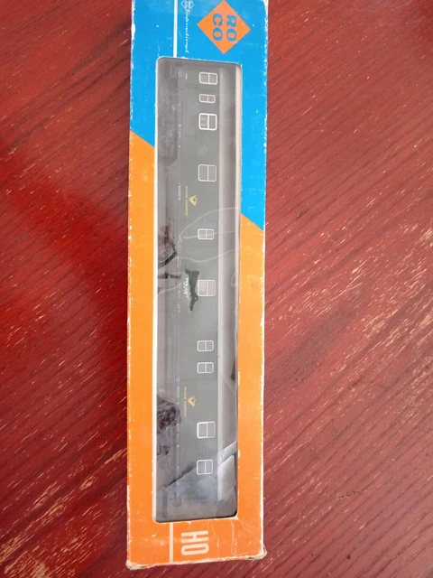 ROCO 4249 HO Gauge Green Coach 4-achser £10.99 - PicClick UK