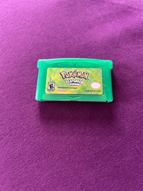 POKÉMON: LEAFGREEN VERSION (Nintendo Game Boy Advance 2004) GBA Cart ...