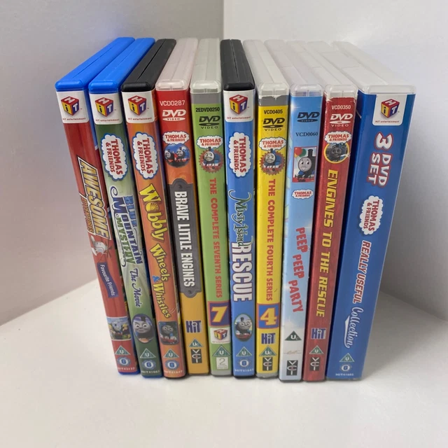 THOMAS THE TANK Engine Animation DVD Bundle Collection Job Lot x10 EUR ...