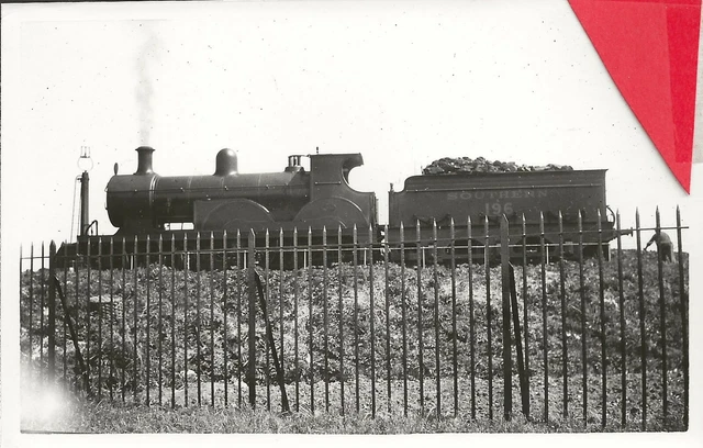SOUTHERN RAILWAY (EX Se%Cr) - F1 Class 4-4-0 - No.196- Vintage Image ...