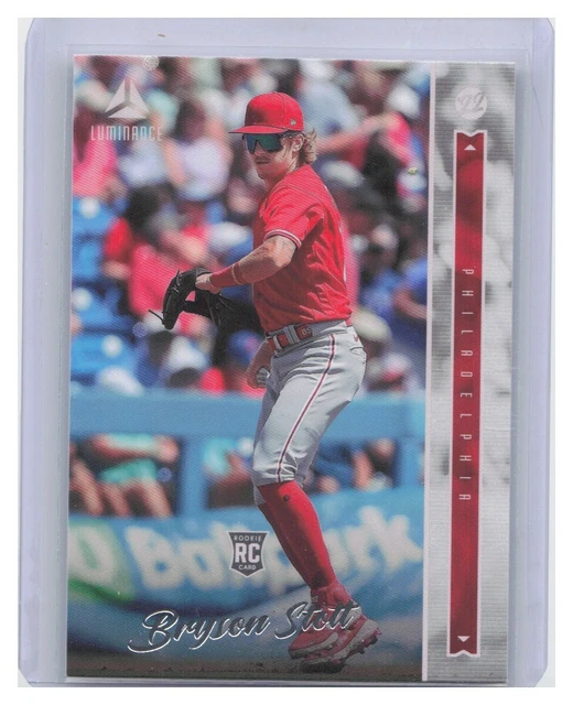 BASEBALL BRYSON STOTT 2022 Chronicles Luminance - RC #17 - Philadelphia ...