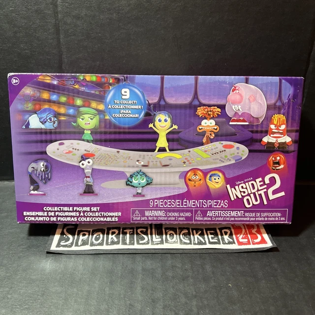 DISNEY AND PIXAR Inside Out 2 All the Feels Collectables 9 Piece Figure ...