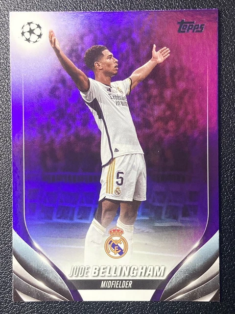 JUDE BELLINGHAM #/299 purple 2024 Topps Competition Chrome Ucc EUR 9,94 ...