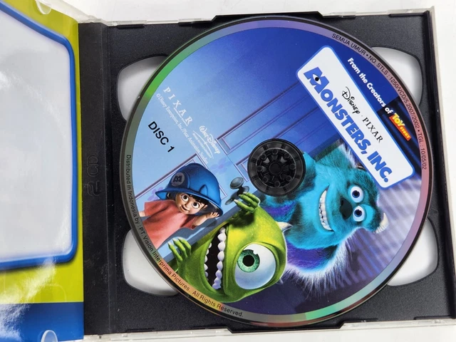 MONSTERS, INC. - VCD - Disney Pixar £10.33 - PicClick UK