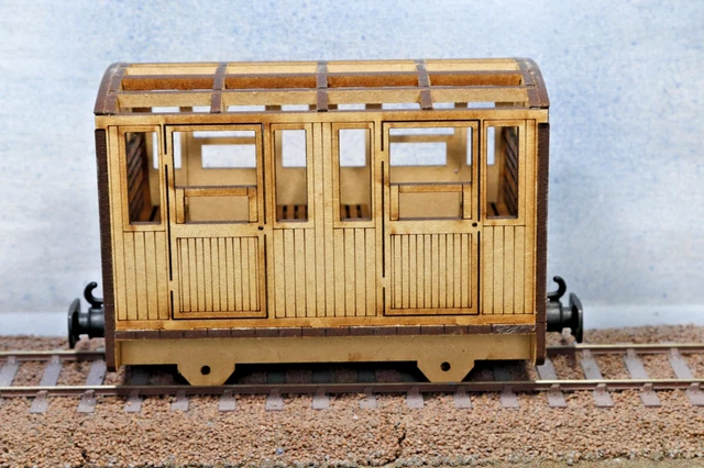 3X UNFINISHED COACH Kits SM32 16mm Scale For Garden Railway (150mm) £42 ...