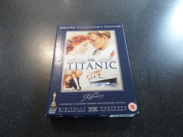TITANIC DVD LEONARDO Dicaprio Deluxe 4 Disc Collectors Edition In Exc ...