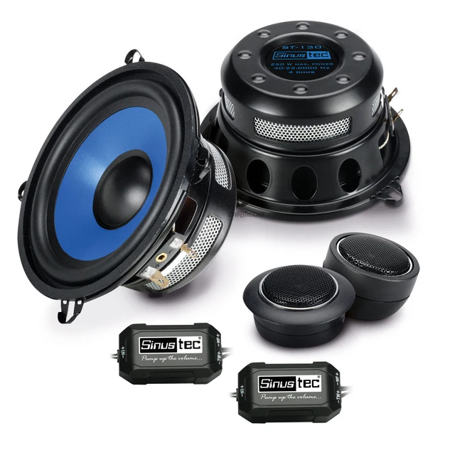 VW GOLF 1 convertible 91-93 Sinustec speakers, boxes 130 mm compo front £73.76 - PicClick UK