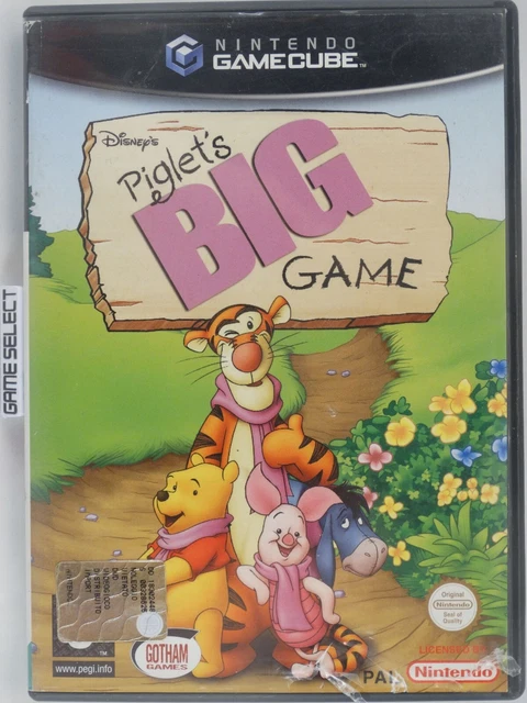 DISNEY'S PIGLET'S BIG Game Winnie THE Pooh Nintendo Gamecube Pal Ukv ...