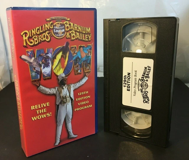 RINGLING BROS AND Barnum & Bailey Circus Vhs 124Th Edition Video ...