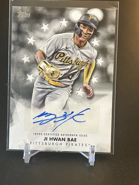 AUTO JI HWAN Bae 2024 Series 2 Baseball Stars Pirates de Pittsburgh EUR ...