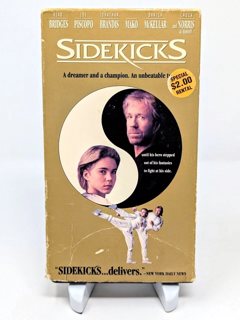 SIDEKICKS (VHS, 1993) Chuck Norris Jonathan Brandis £6.76 - PicClick UK