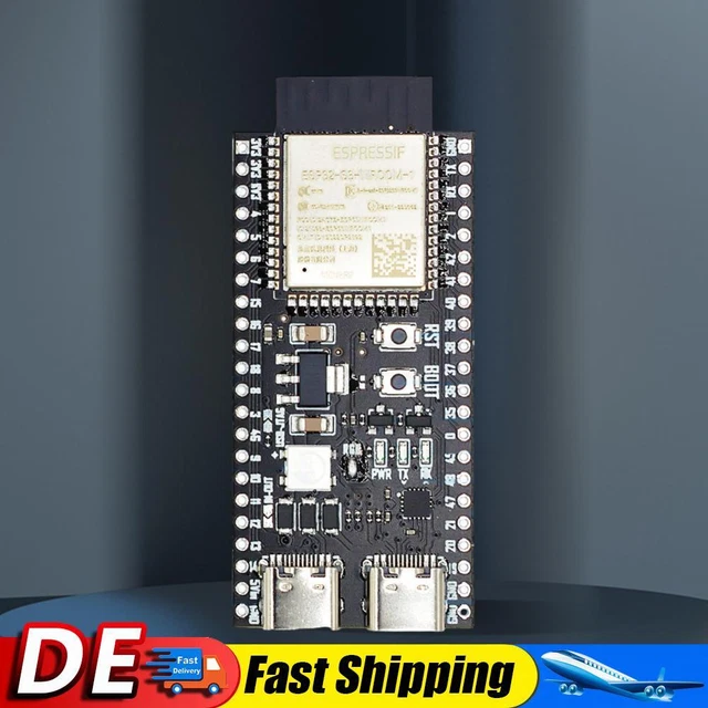 Esp32 Esp32 S3esp32 C3 Development Board Esp32 S3 Devkitc 1 Wifibt Ble Module Eur 1248