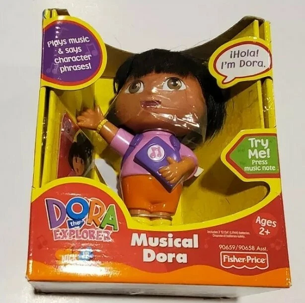 FISHER-PRICE DORA THE Explorer Musical Dora, Ages 2+, 2001 Vtg £48.65 ...