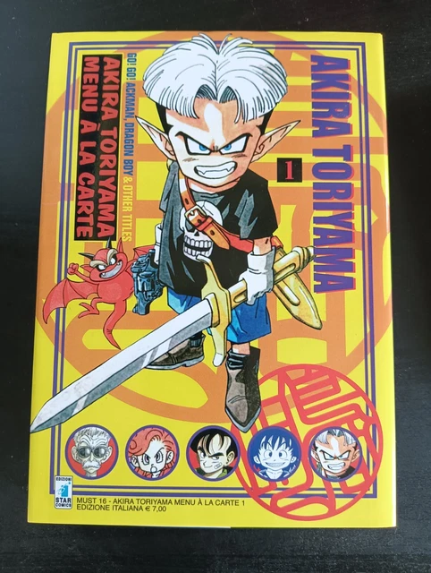 MANGA AKIRA TORIYAMA MENU' A LA CARTE COMPLETA 1/2 - STAR COMICS EUR 90 ...