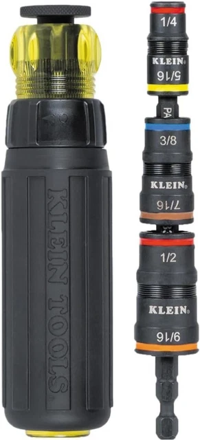 7-IN-1 SAE IMPACT Driver & Ratcheting Socket Set - Quick Connect ...