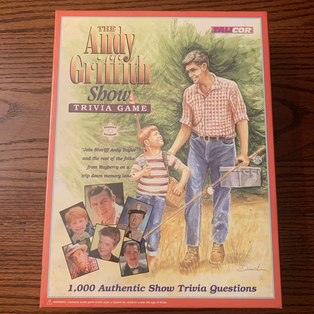 THE ANDY GRIFFITH SHOW Trivia Game - TALICOR 1998 - NEW & SEALED £24.06 ...