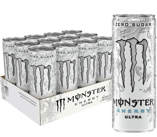 MONSTER ENERGY DRINK Ultra 500ml Cans (Pack Of 12) £19.27 - PicClick UK