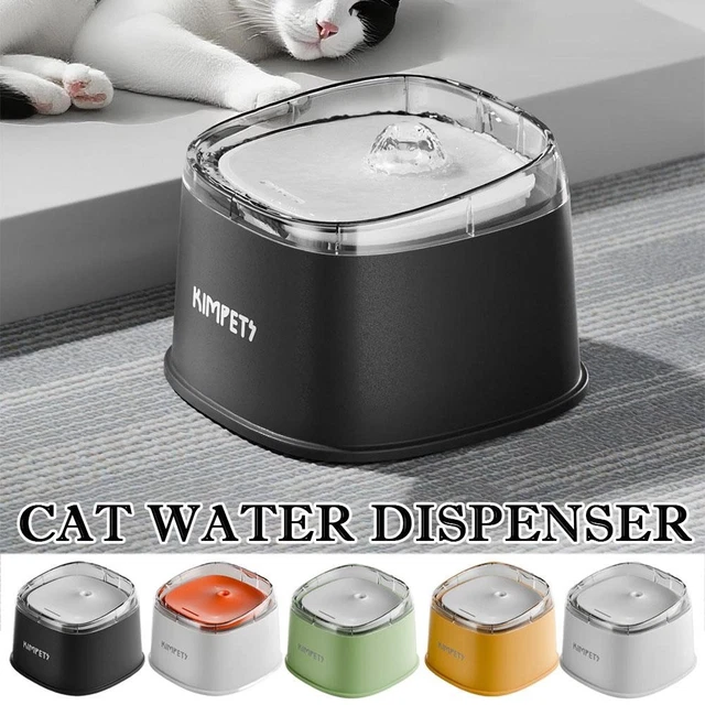 CAT WATER DISPENSER Automatic Circulating Filtering Pet Water Fountain ...