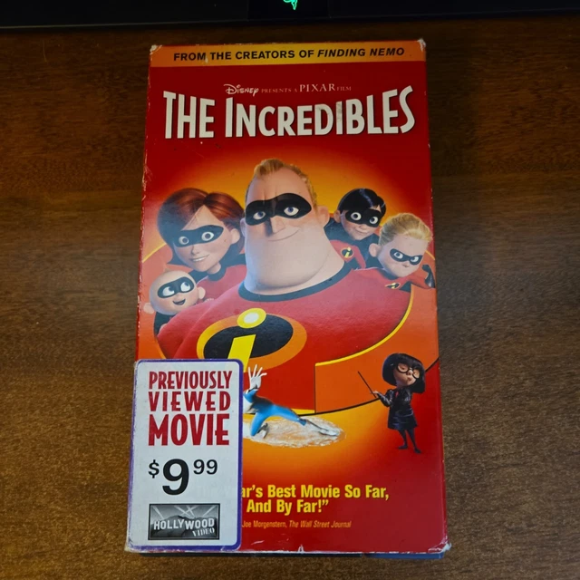 DISNEY PIXAR'S THE Incredibles VHS Tape 2005 $25.22 - PicClick AU