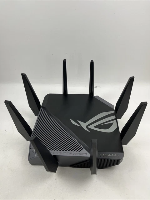 ASUS ROG RAPTURE GT-AXE11000 Wi-Fi 6E Router - Black *READ* $175.00 ...