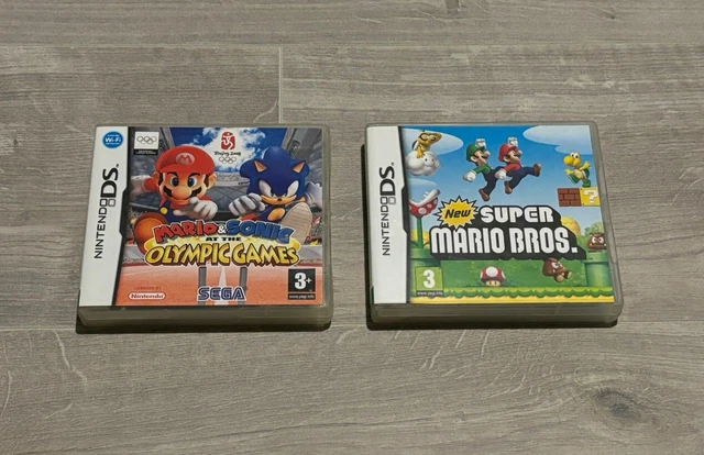 SUPER MARIO BROS And Mario & Sonic Olympic Games - Nintendo DS Games ...