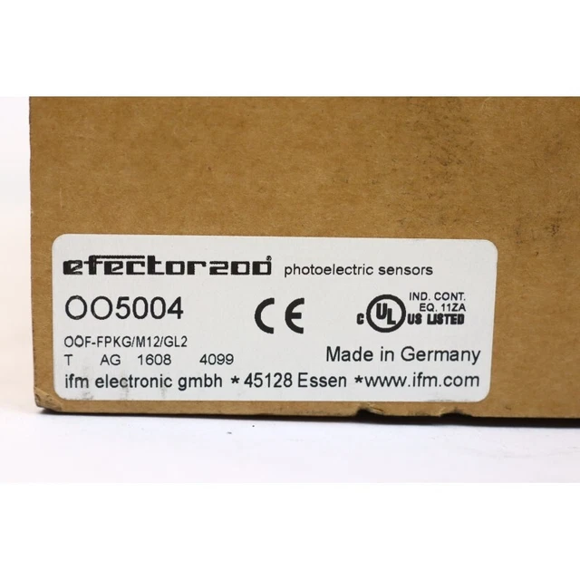 IFM OO5004 OOF-FPKG/M12/GL2 Amplificateur fibre optique (B144) EUR 195 ...