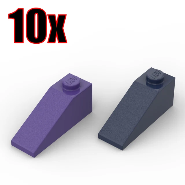 10X LEGO® PART 4286 - Slope 33 3x1 | tetto in pietra obliqua | colore a ...