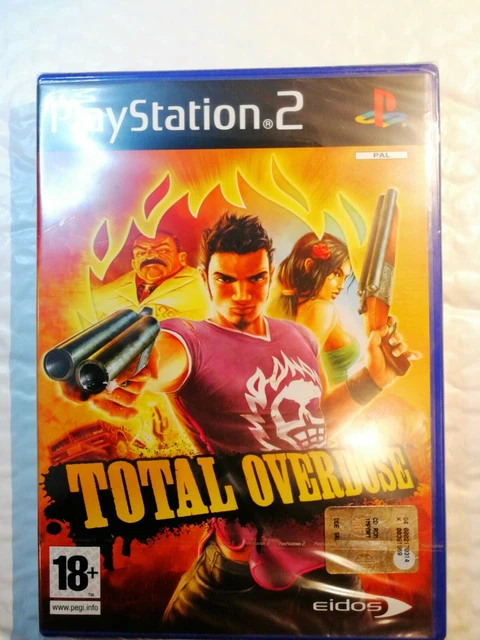 TOTAL OVERDOSE PS2 Nouveau Eidos Interactive Scellé Nouveau Rare ...