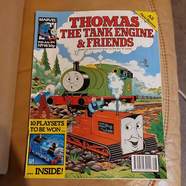 VINTAGE THOMAS THE Tank Engine & Friends Magazine Comic No 98 Marvel ...