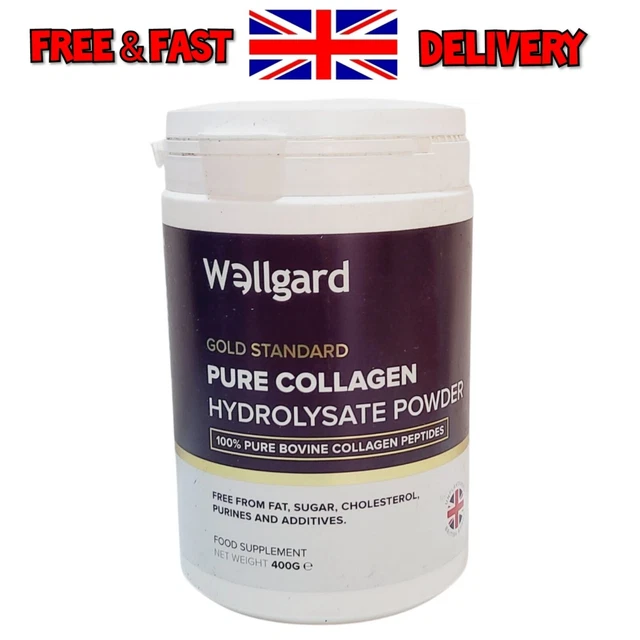 WELLGARD GOLD STANDARD Pure Collagen Hydrolysate Powder | 400g £18.95 ...
