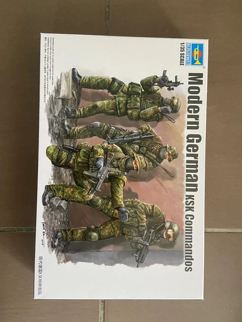 MAQUETTE TRUMPETER 1/35 Modern German KSK Commandos EUR 10,00 - PicClick FR