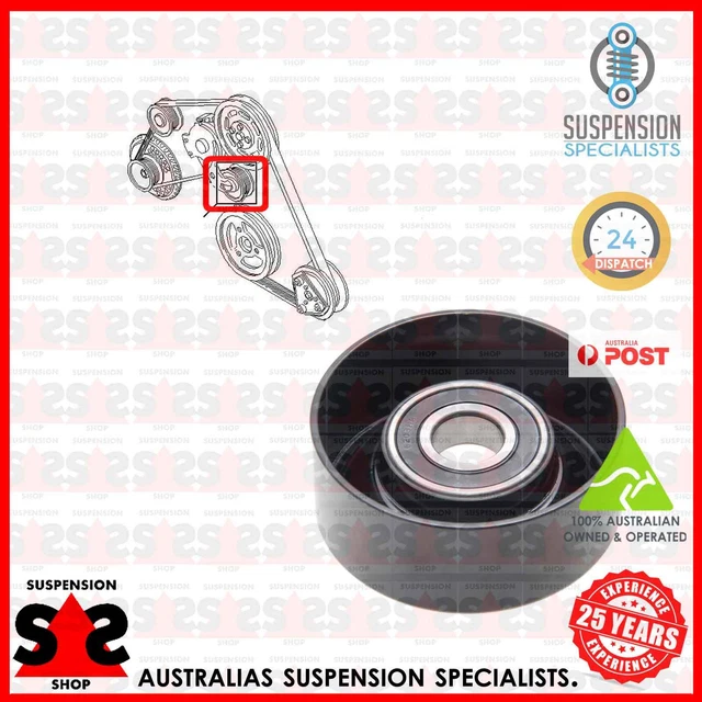 TENSIONER PULLEY, V-RIBBED Belt Suit JEEP Cherokee (Kj) 2.5 CRD 4x4 CHEROKEE EUR 33,66 - PicClick FR