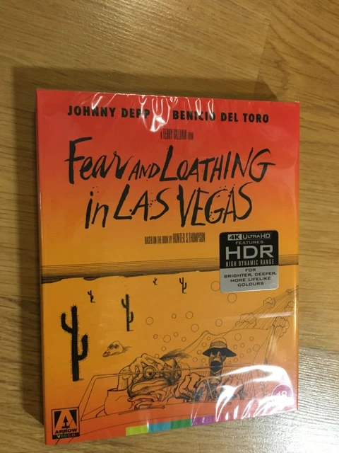 FEAR AND LOATHING in Las Vegas 4k UHD Ltd Ed Arrow Video New Sealed EUR ...