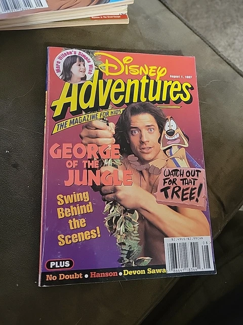 DISNEY ADVENTURES MAGAZINE August 1 1997 George Of The Jungle Vol 7 #2 ... DISNEY ADVENTURES MAGAZINE August 1 1997 George Of The Jungle Vol 7 #2 ...