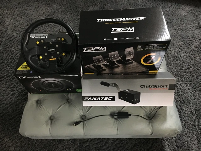 SIM RACING SETUP Thrustmaster Momo Fanatec £595.00 - PicClick UK