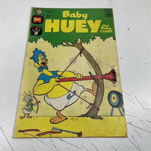 ORIGINAL RETRO COMIC Book Cartoon Kids - Harvey Baby Huey Baby Giant ...