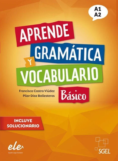APRENDE GRAMÁTICA Y vocabulario Básico - Nueva edición, Francisca Castro Vi ... EUR 26,50 ...