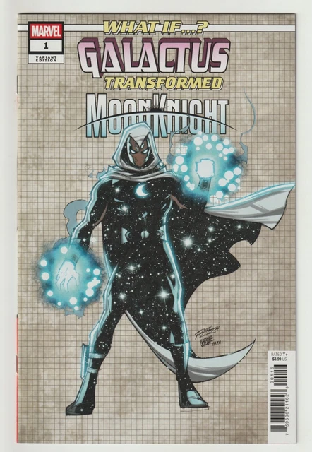 WHAT IF GALACTUS Transformed Moon Knight (2025) #1 - Lim 1:10 Variant ...