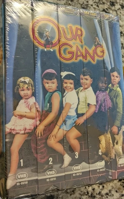 THE LITTLE RASCALS Our Gang Boxed Collector Series 5 VHS Tape Set SOME ...